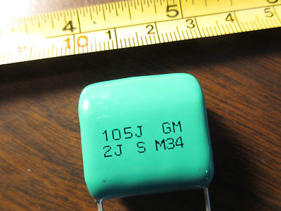 CAPACITOR ? ? ? 105J GM 2J 5 M34 - NEW SURPLUS - LOT of 18 | eBay