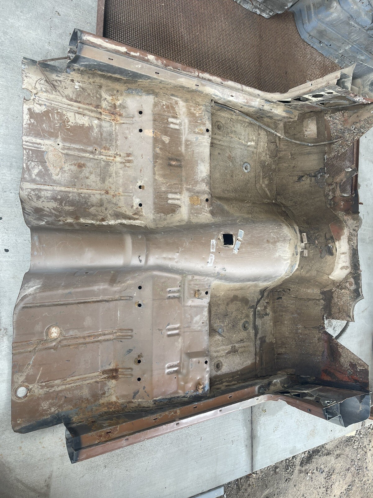 71-74 AMC Javelin AMX Rustfree Floor Pan Cut Section With Rockers | eBay