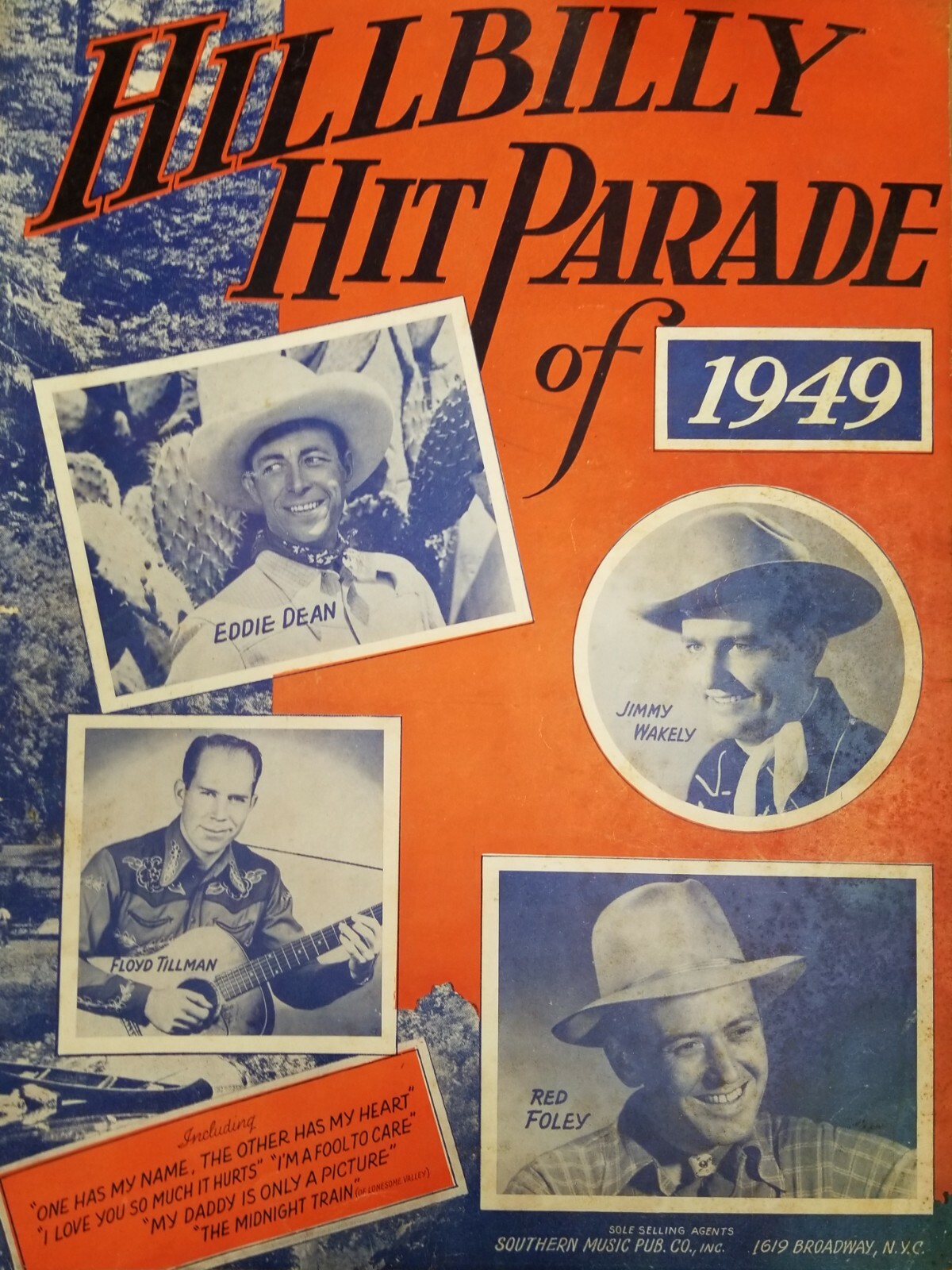 Hillbilly Hit Parade of 1949 Songbook | eBay