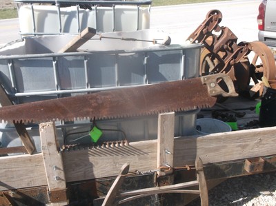 Warranted Superior 2 Man Crosscut Saw 48" Blade Tree Logger Logging ...