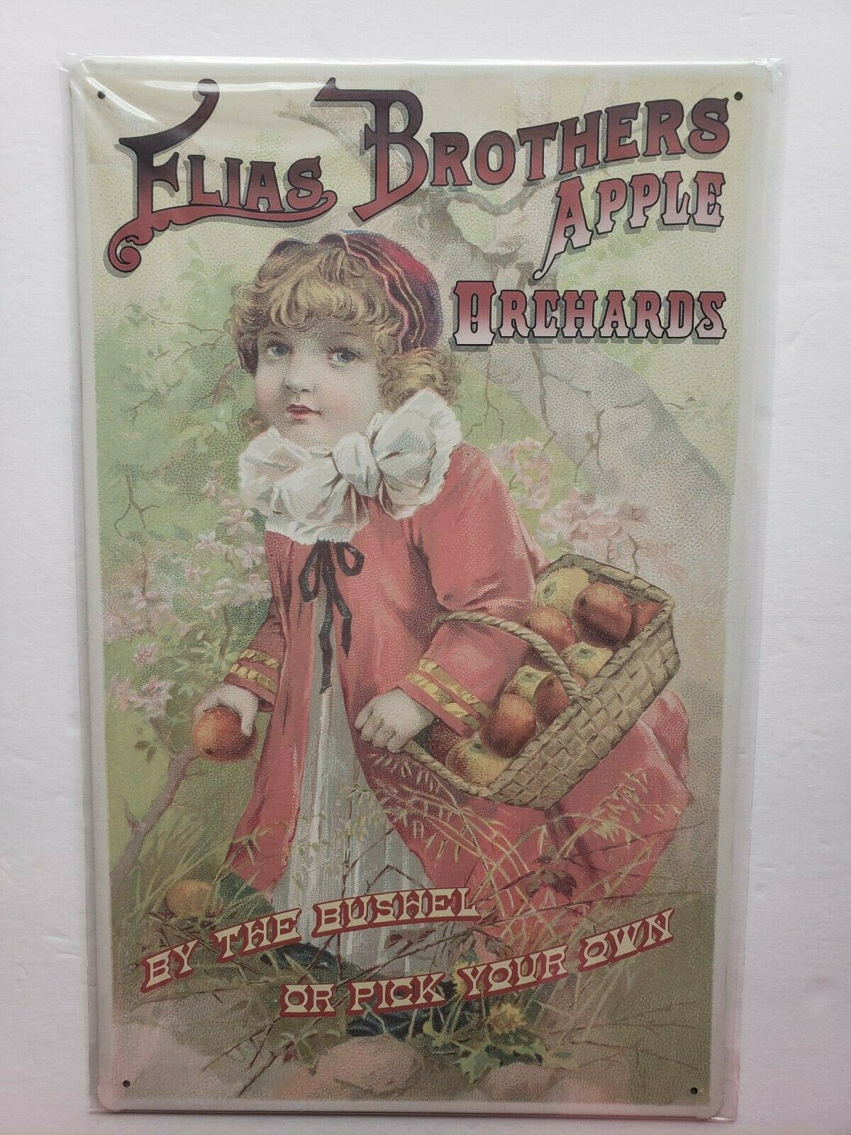 Elias Brothers Apple Orchards 16 x10 Ohio Wholesale Rustic Metal Signs ...