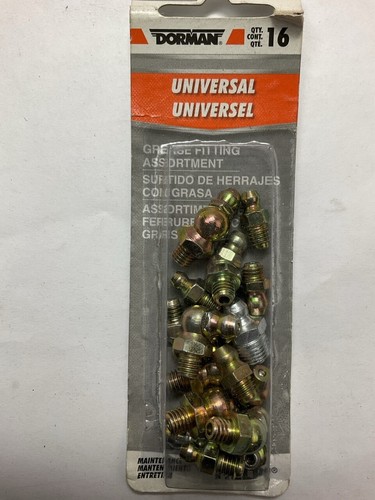 Dorman 13574 Assorted Grease Fittings - Metric & SAE, 16 Pcs ...