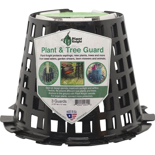 Plant Knight Black Protective Plant Cage (3-Pack) PK--3 Plant Knight PK ...