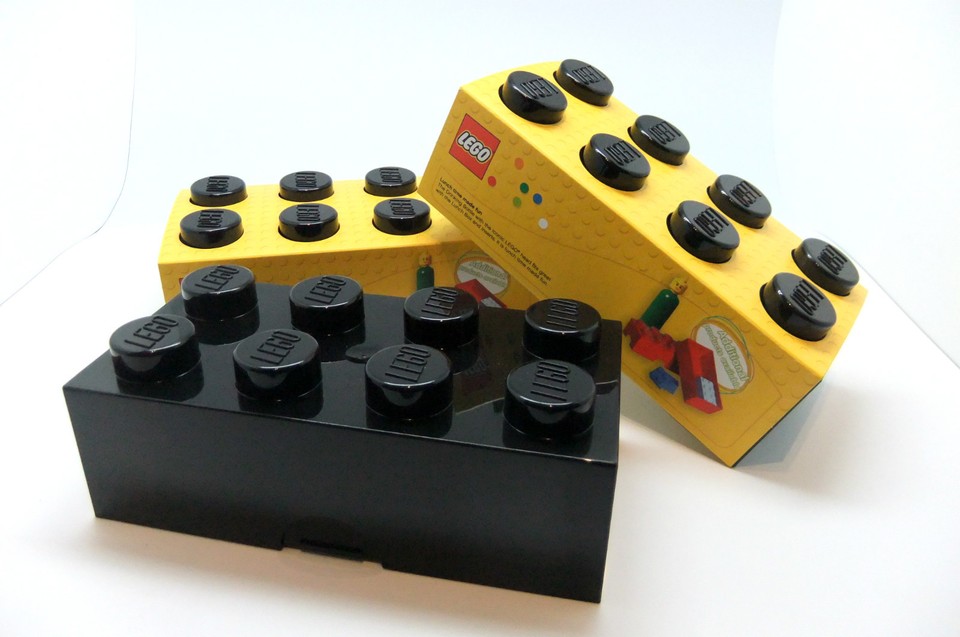 LEGO LUNCH BOX / STORAGE BRICK - NEW -- 7 COLOURS TO CHOOSE FROM | eBay UK