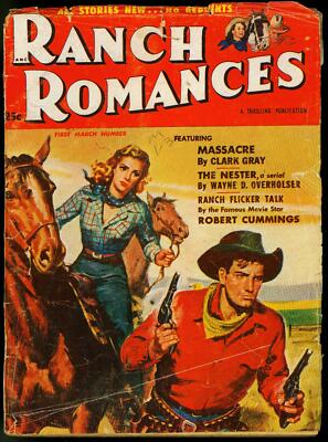 PULP: RANCH ROMANCES MARCH 1953 PATHFINDER GEORGE MONTGOMERY VG | eBay
