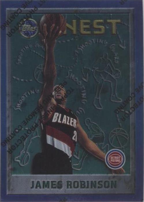 1995-96 Topps Finest - James Robinson #8 for sale | eBay