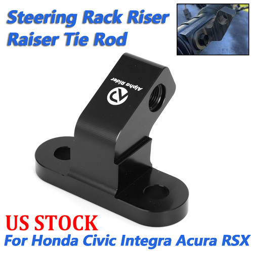 US For Honda Civic Integra Acura RSX Aluminum Steering Rack Riser ...