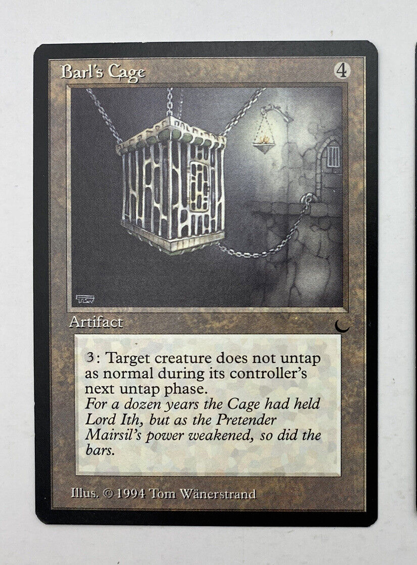 MTG ** Barl's Cage The Dark NM Never Played Rare - SellbyCyn - | eBay