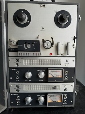 Vintage Roberts Model 770X Reel to Reel Nice! | eBay