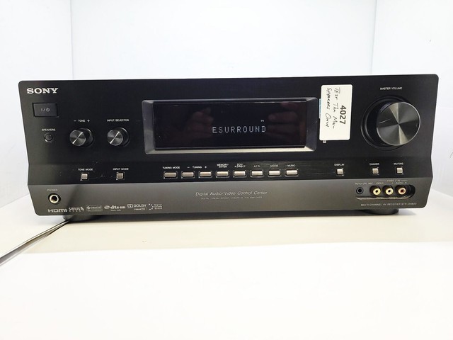 Sony STR DH800 7.1 Channel 110 Watt Receiver for sale online | eBay