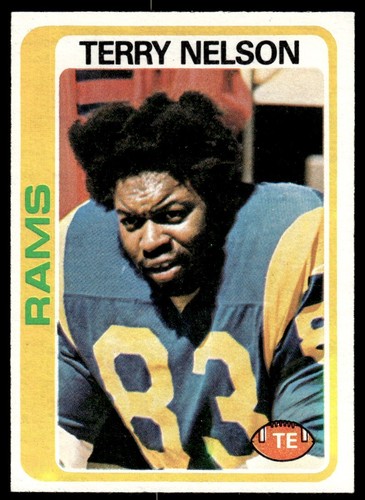 1978 TOPPS TERRY NELSON RC LOS ANGELES RAMS #18 | eBay