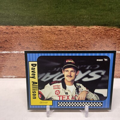 1991 Maxx NASCAR Racing Davey Allison Driver Card #28 NASCAR LEGEND | eBay