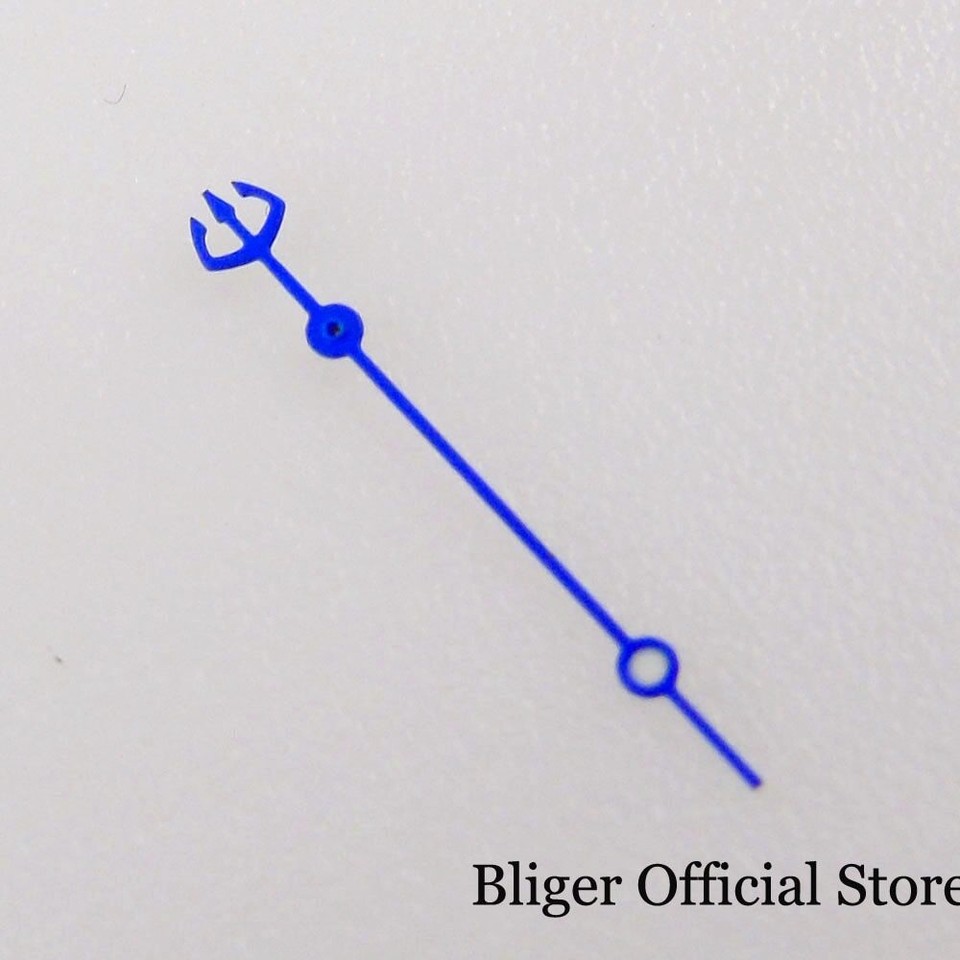 Steel Watch Hand fit NH35 NH36 NH38 NH70 NH72 Black Orange Red Seconds ...