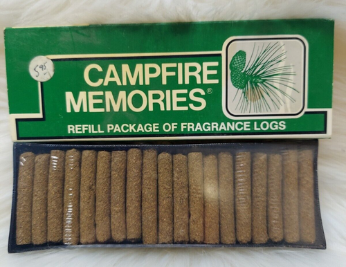 Vintage Sealed Campfire Memories Refill Package 45 Fragrance Logs Box | eBay