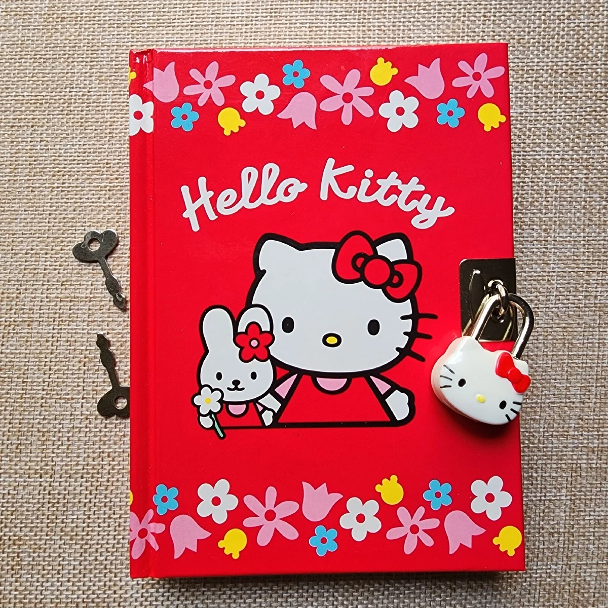 Hello Kitty Journal With Lock