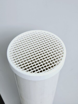 6" SDR 26/35 Green Pipe Mesh Screen, 1/4" Mesh, All Plastic, Fits ...