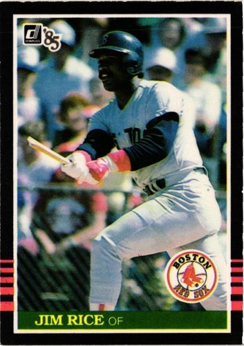 JIM RICE CARD #50 BUY ANY 2 ITEMS FOR 50% OFF B208R4S16P2 | eBay