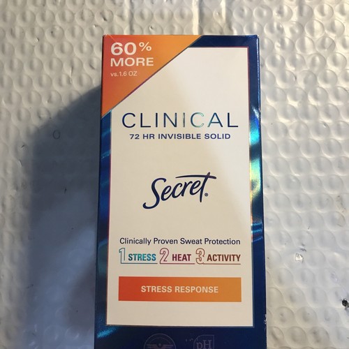 *BRAND NEW* Secret Clinical Strength Invisible Solid Powder Protection ...