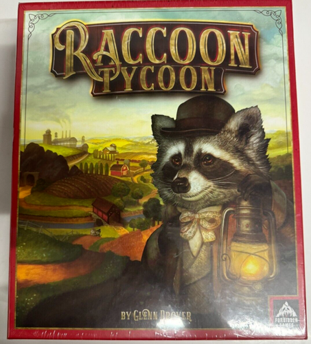 Raccoon Tycoon Boardgame By Glenn Dover From Forbidden Game | eBay