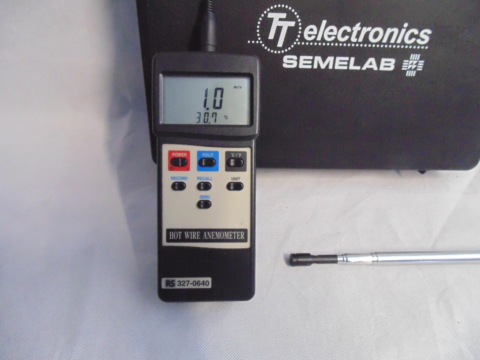 RS PRO 327-0640 AM-4204 Hotwire 20m/s Max Air Velocity, Air Velocity ...