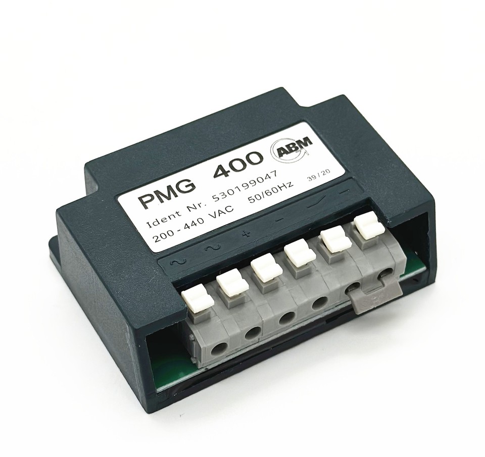 PMG 400 Ident Nr. 530199047 200-440 VAC 50/60Hz ABM Brake Rectifier ...