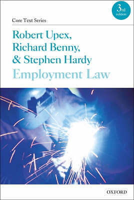 Employment Law by Stephen Hardy, Robert Upex, Richard Benny (Paperback ...