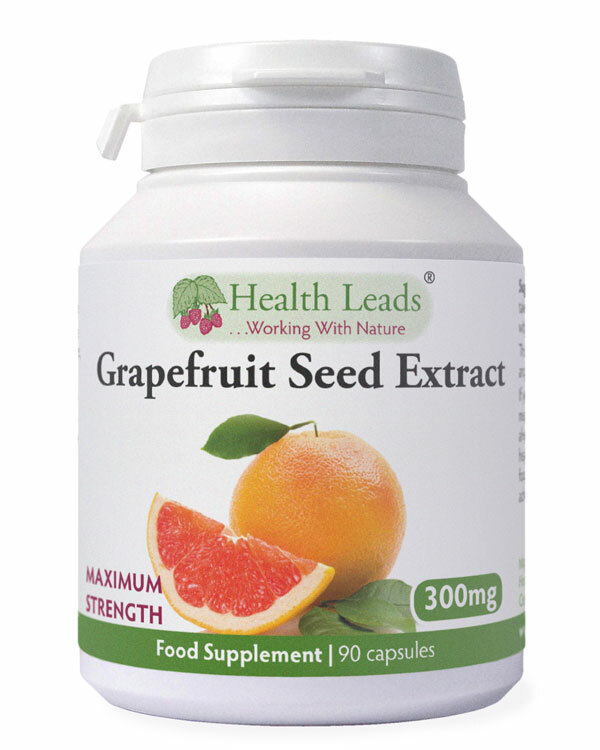 Grapefruit Seed Extract (GSE) 400mg x 90 capsules | Vegan | Vegetarian ...