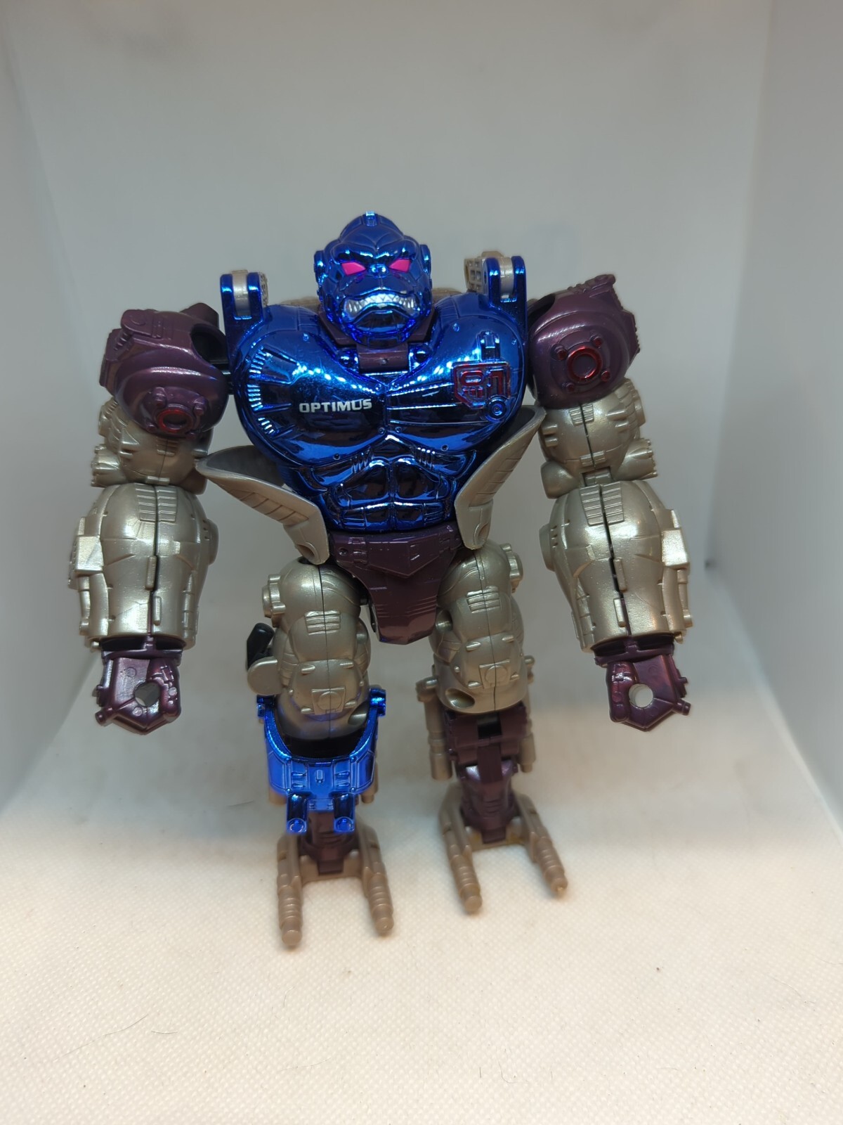 Optimus Primal Transmetal Transformers 1998 Beast Wars Hasbro Action ...