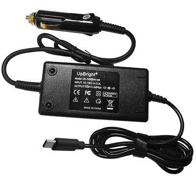 Upbright 15V AC/DC Adapter Car For Zebra ET8X ET6X Series | ET80 ET85 ...