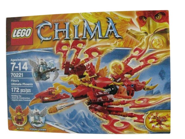LEGO LEGENDS OF CHIMA: Flinx's Ultimate Phoenix (70221) for sale online ...