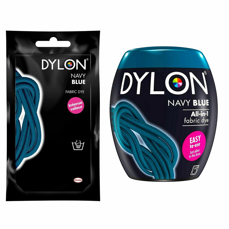 Dylon Washing Machine / Hand Fabric & Clothes Dye Pod 350g Powder ...