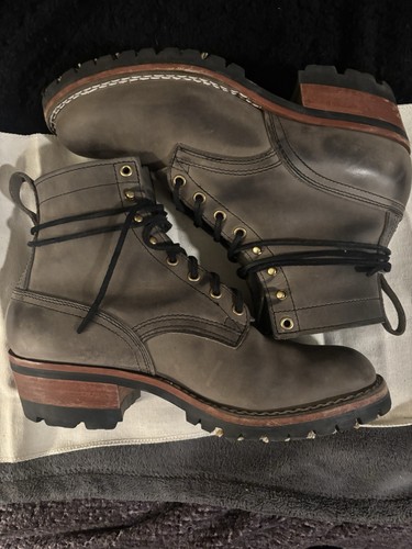 Nicks Handmade Boots Size 10D In Predator Steel 55 last | eBay