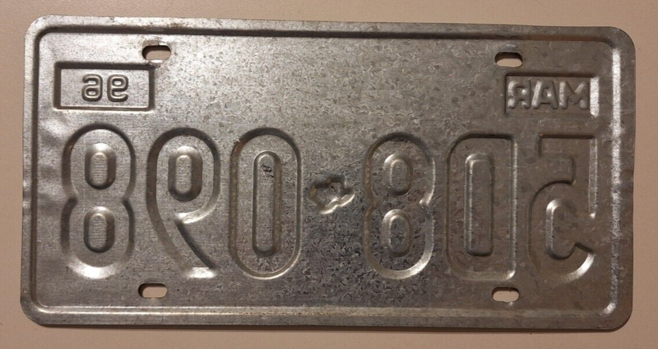 🐾 1996 TEXAS "DEALER" LICENSE PLATE (5D8-098) | eBay