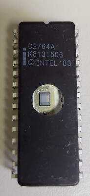 Original Intel D2764A 64K (8Kx8) UV Erasable EPROM 14-CerDIP PGM-12.5V ...