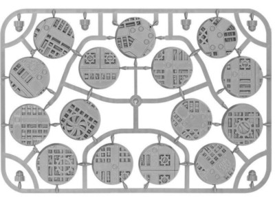 Warhammer 40k Sector Mechanicus 32mm Round Bases x15 Sprue | eBay