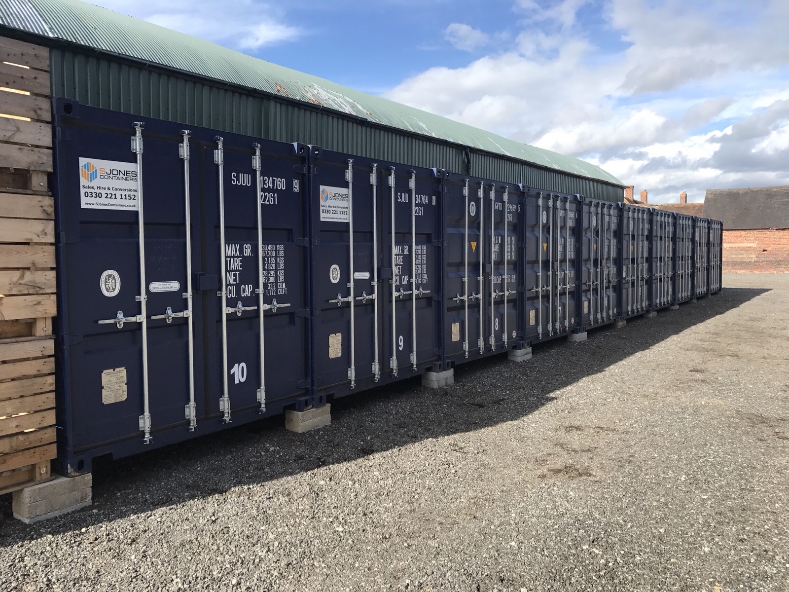 Secure, Safe, Affordable Storage Shipping Container. £87 a month | eBay UK
