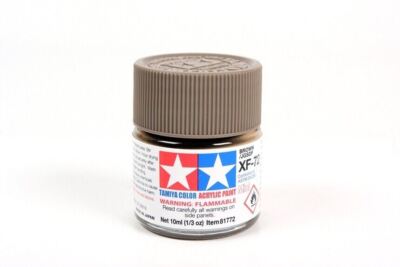Tamiya 81772 Mini Acrylic XF-72 Brown - 10ml | eBay