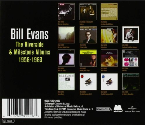 Bill Evans – The Riverside & Milestone Albums 1956 - 1963 (2011 ...