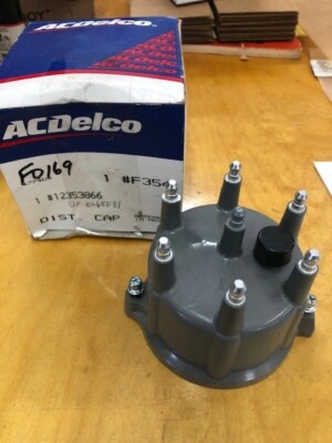 AC DELCO F354/GM 12353866 PREMIUM QUALITY IGNITION DISTRIBUTOR CAP; NOS ...