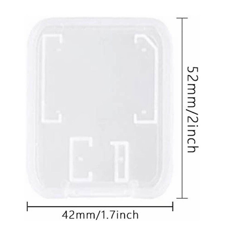 40/80/120 PCS Case Holder for Micro SD SDHC Memory Card Box Storage ...