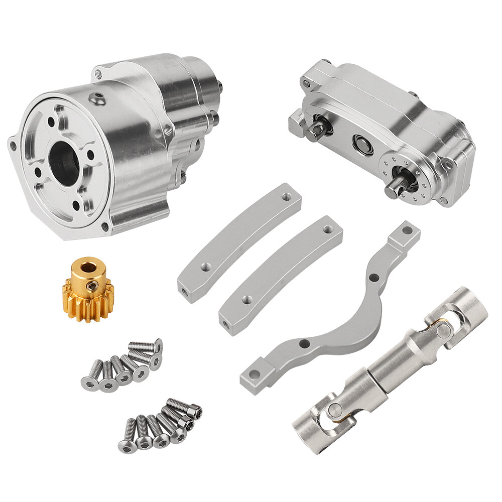 Metal Front Planetary Transmission Prefixal Gearbox for 1/10 RC Crawler ...