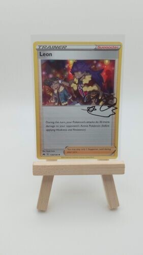 LEON 134/159 CROWN ZENITH POKEMON (HOLO SIGNATURE, NM) | eBay