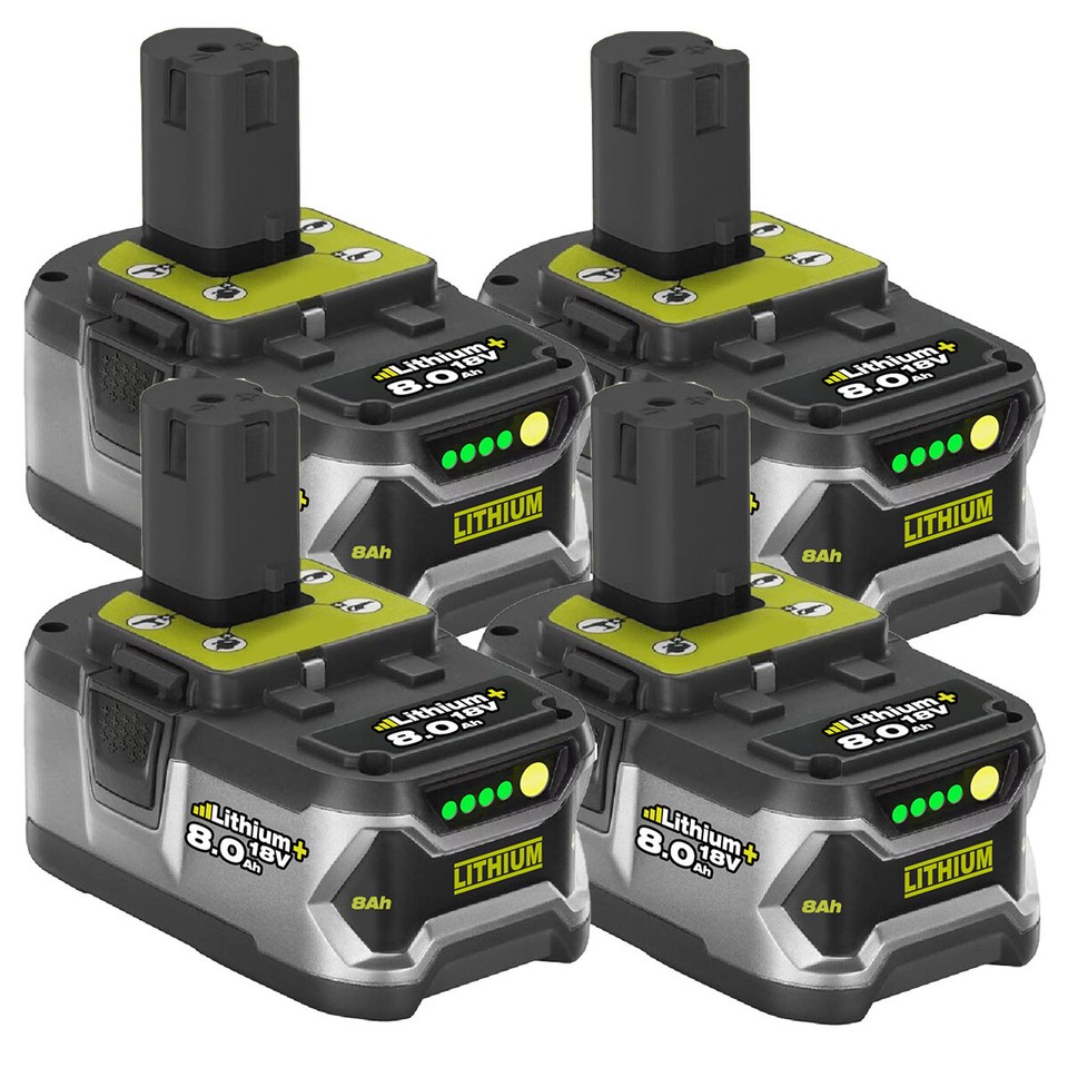 1-2Pack For RYOBI Plus P108 18V 12Ah High Capacity Battery 18 Volt ...