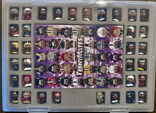 NFL 2025 Series 13 TeenyMates Full Set W/Case 34 Total Figures (2 RARE ...