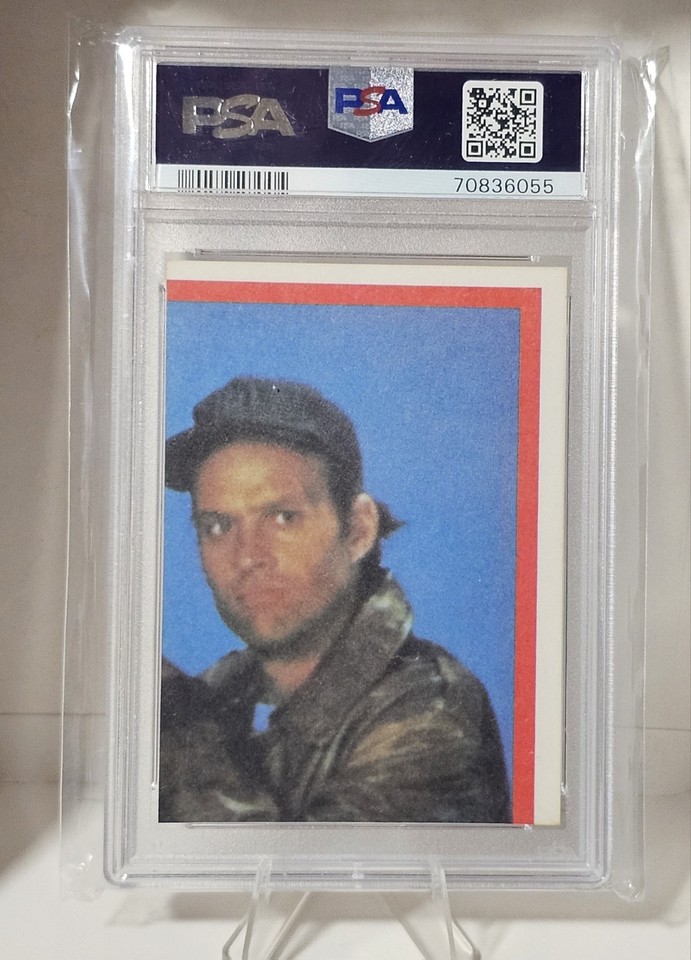 1983 TOPPS ATEAM STICKERS 1 BA BAD ATTITUDE BARACUS PSA 8 NM-MT | eBay