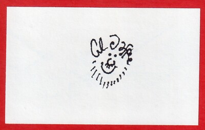 AL JAFFEE Signed 3x5 Index Card - MAD Magazine Cartoonist Autograph | eBay