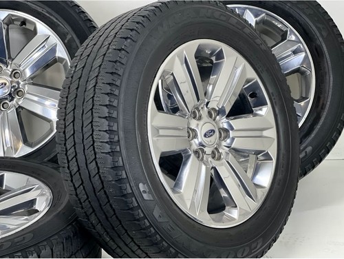 (4) FORD F150 KING RANCH OEM FACTORY 20" RIMS/TIRES CHROME 6X135 JL34 ...
