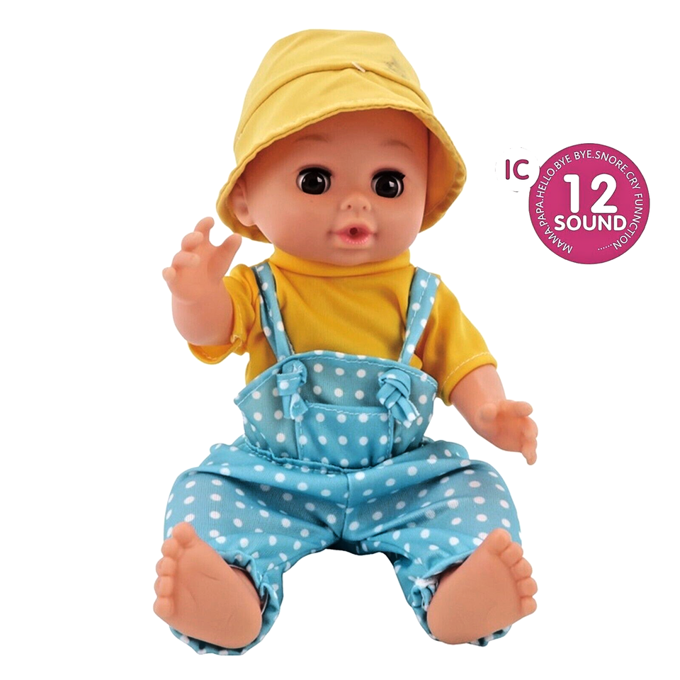 Deluxe Lovely Talking Baby Boy Toddler Fashion Toy Set Accessories For ...