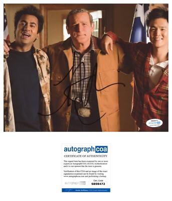 James Adomian ‘Harold & Kumar’ Signed Autograph 8x10 Photo ‘George W ...