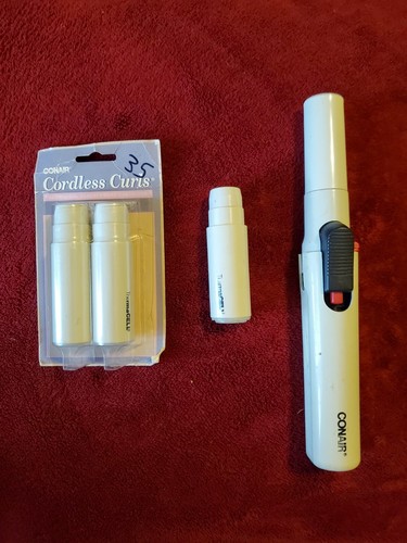 Conair Butane ThermaCell Travel Cordless Curling Iron with Brush ...